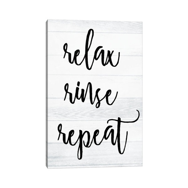 Maturi Relax Rinse Repeat White Wash | Wayfair.co.uk